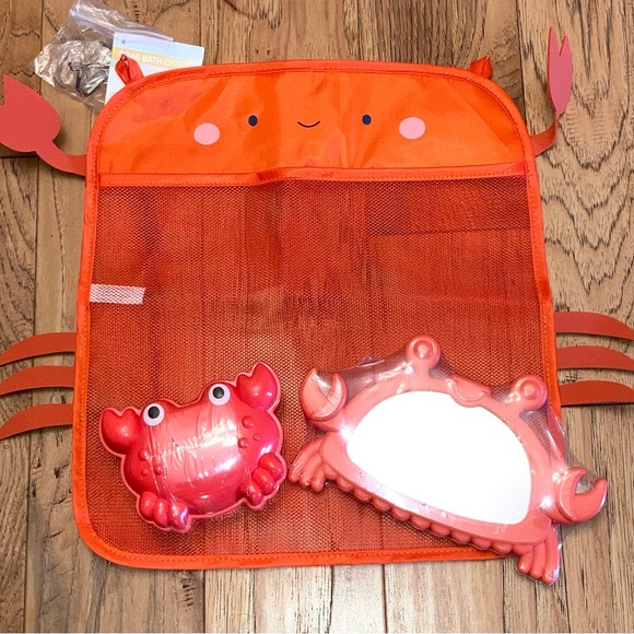 Target | Bath | Kids Bath Set 3pc Red Crab Bullseye Playground New ...
